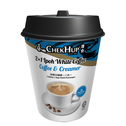 Chek Hup Ipoh White Coffee & Creamer 2in1 Cup 30g [9924]